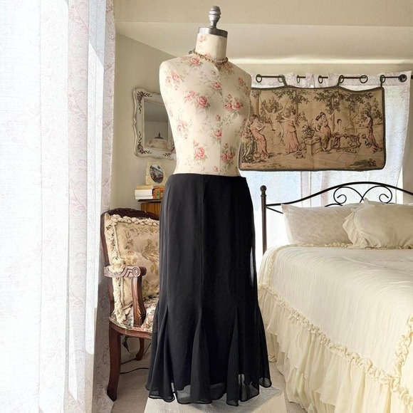 Skirts | Sereene Y2k Black Fairy Maxi Skirt Womens 1 | Poshmark